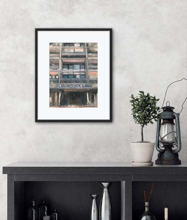 'Gilcomstoun Land' - Fine Art Print of Aberdeen - The Butterworth Gallery