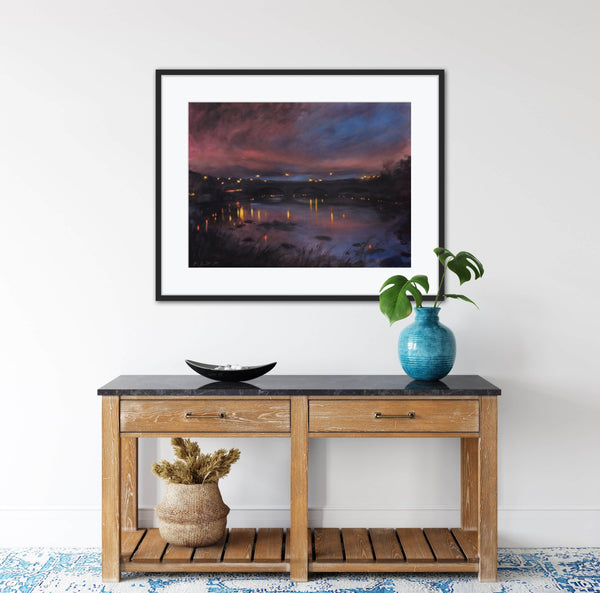 Scottish Art print by Mary Louise Butterworth of Aberdeen's Brig O'Dee ...